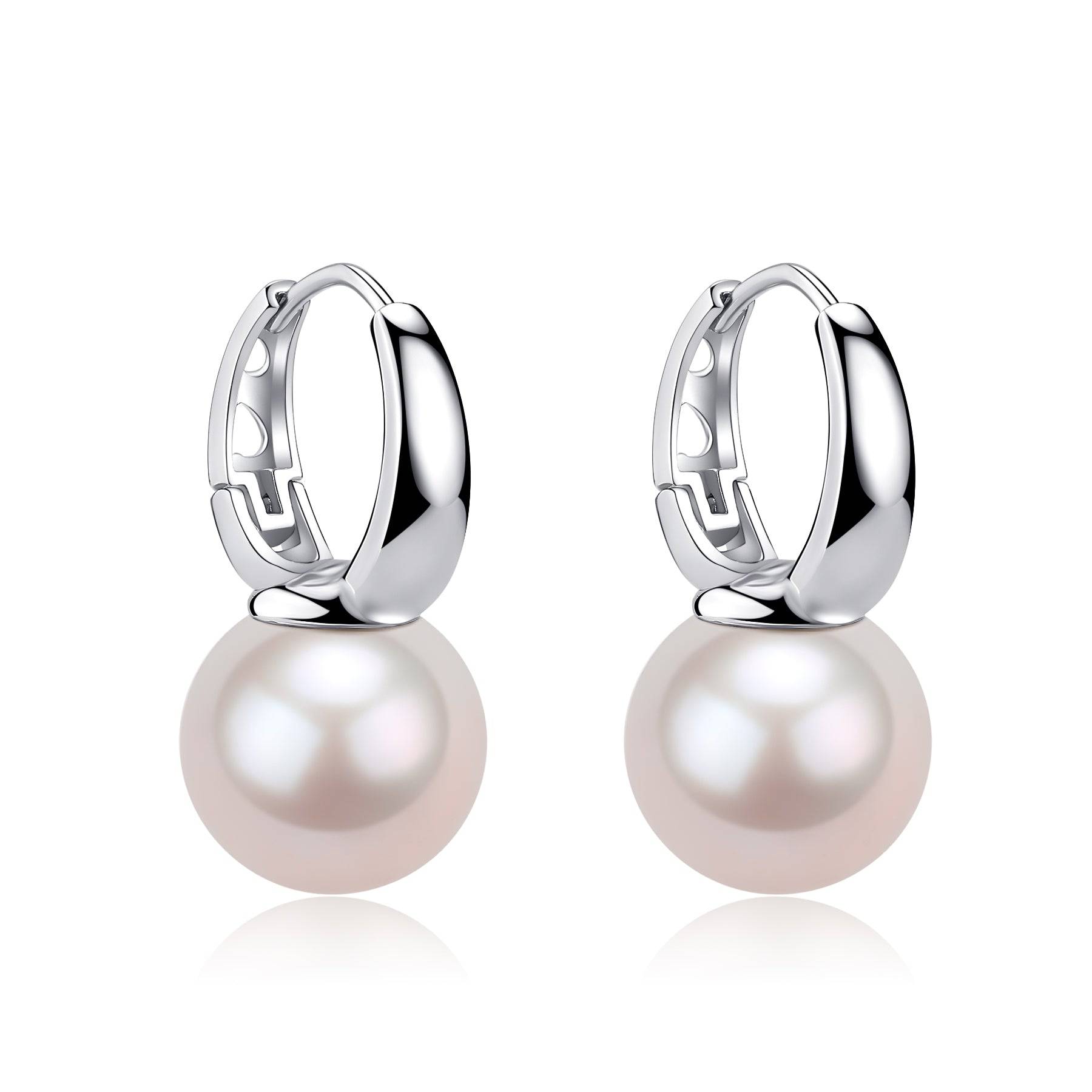 Pearl Hoop Earrings | House Of Pearls