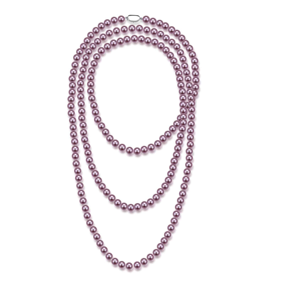 52-inch Purple Freshwater Pearl Rope Strand - AAA Grade | House Of Pearls