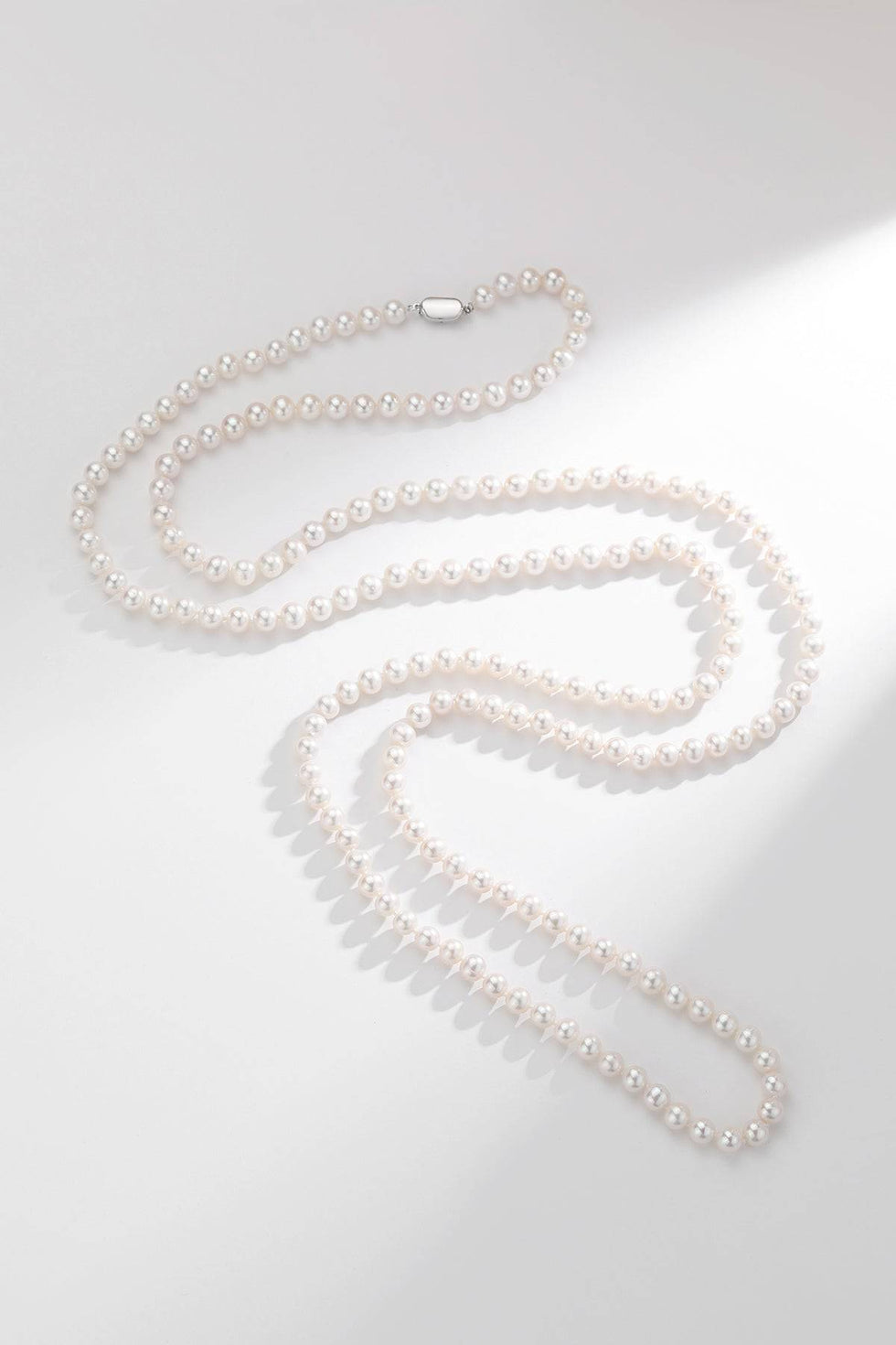 52-inch White Freshwater Pearl Rope Strand - AAA Grade | House Of Pearls