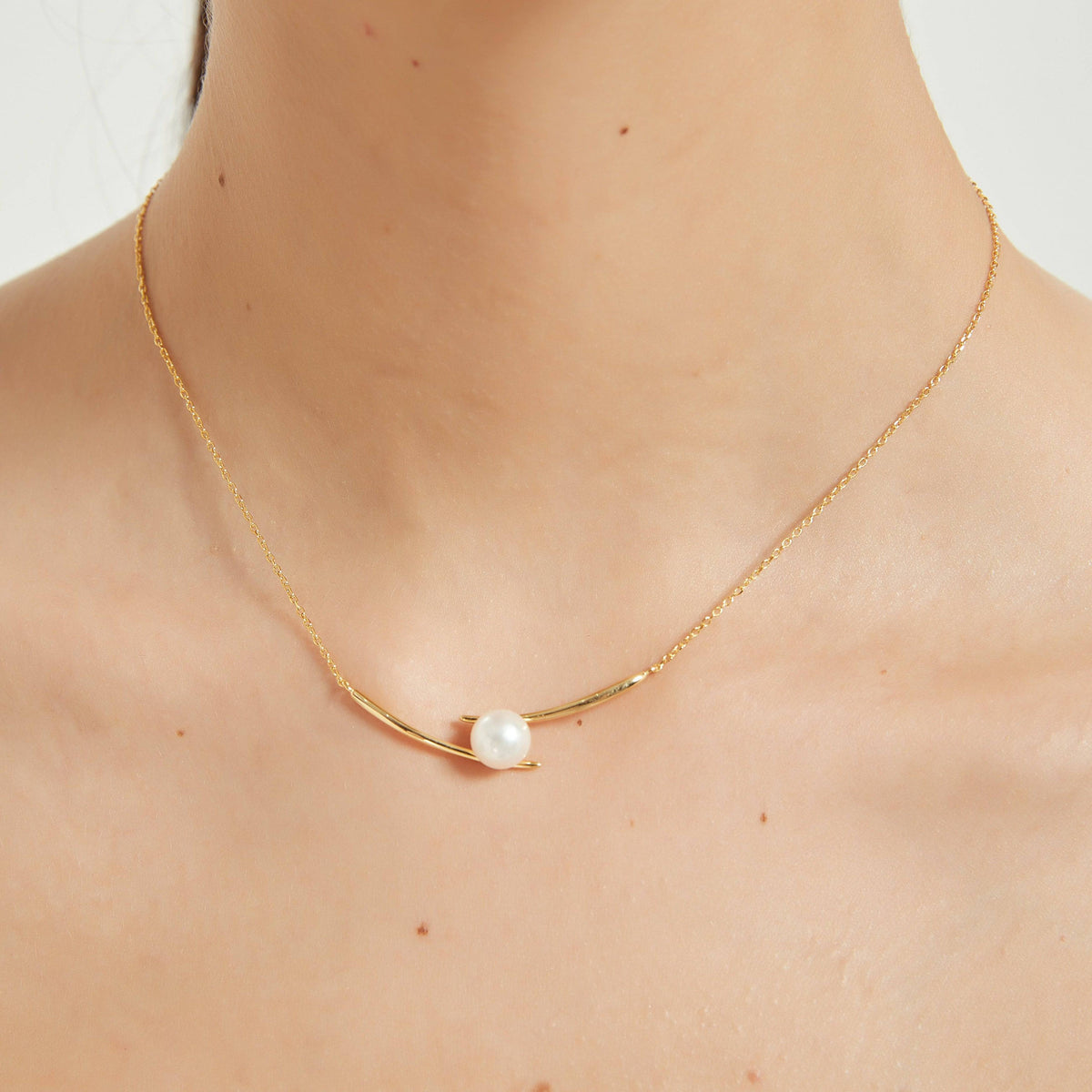 8-9mm Pearl Smile Necklace | House Of Pearls