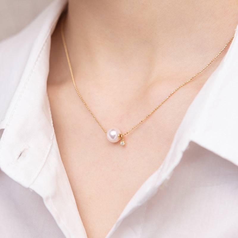 Freshwater Pearl & Pendant Necklace | House Of Pearls