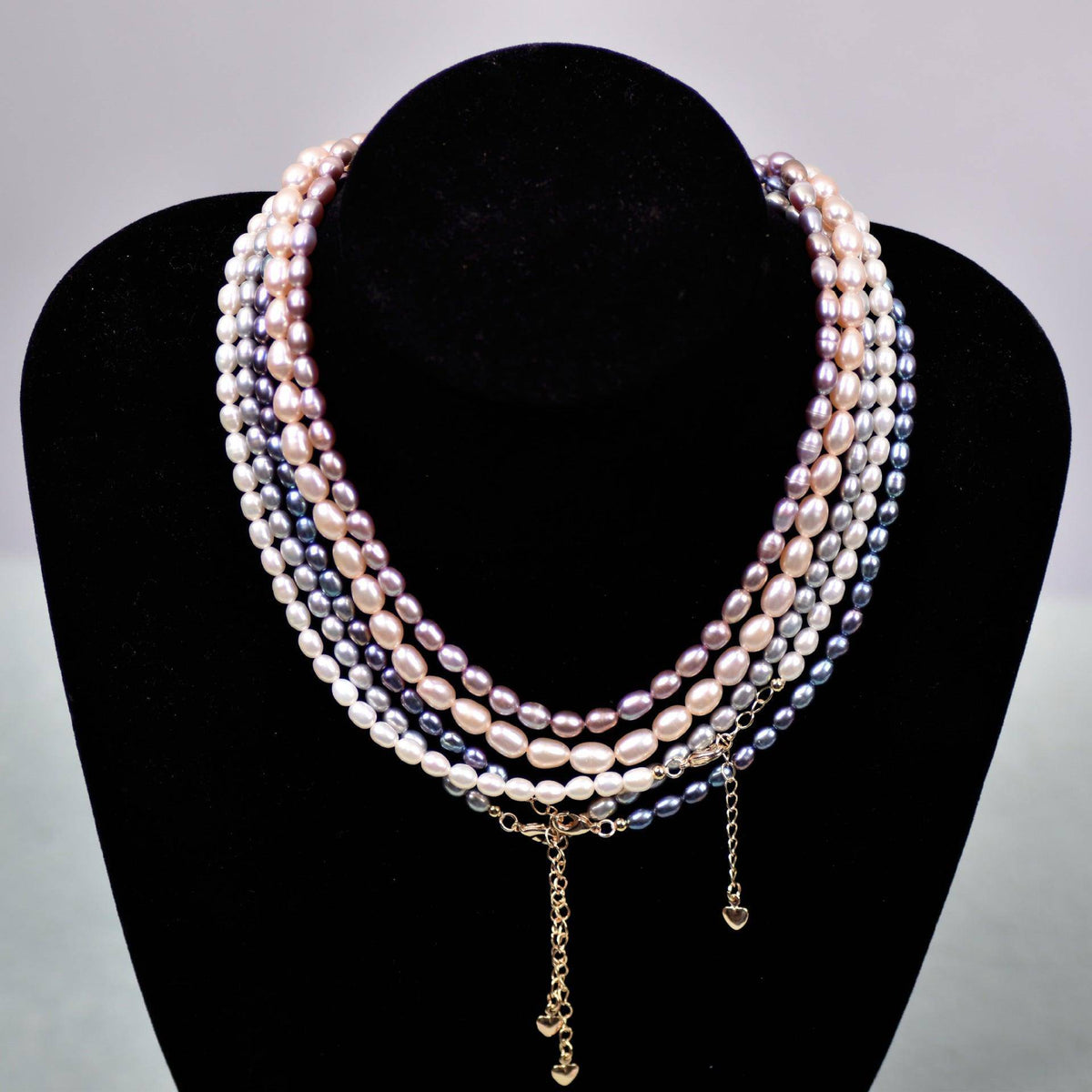 Opal Freshwater Baroque Pearls Set Gold Vermeil | House Of Pearls