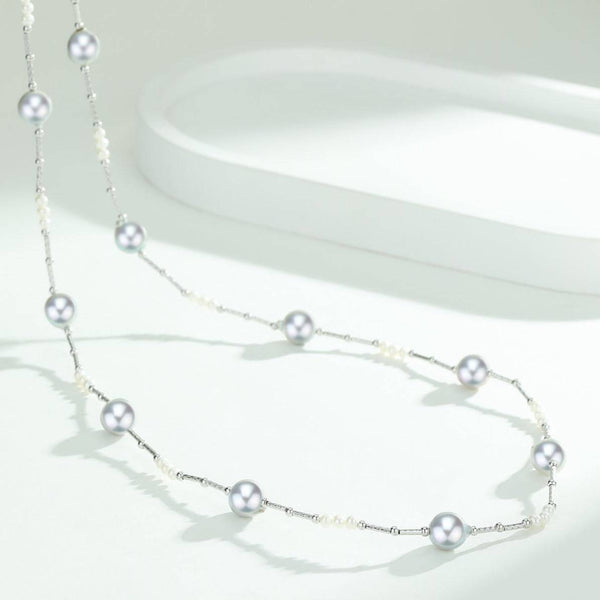 Seawater Akoya Silver Blue Pearls | House Of Pearls