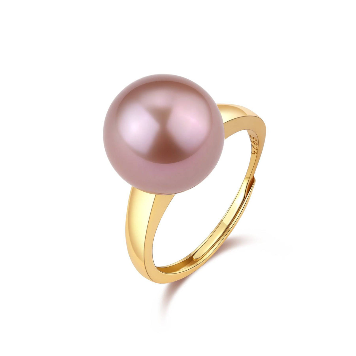 12-13mm Freshwater Pearl & Modern Simple Ring | House Of Pearls