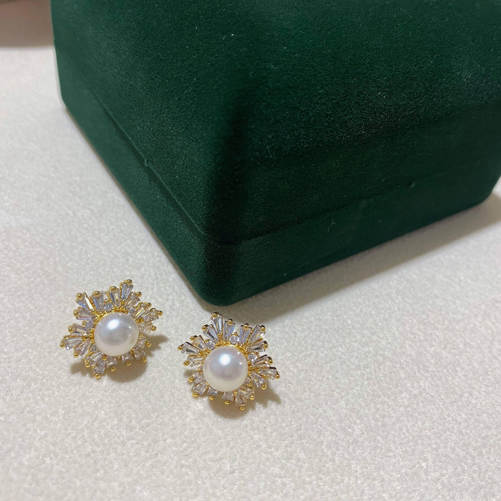 Snowflake Freshwater Pearl Jewelry Set | House Of Pearls